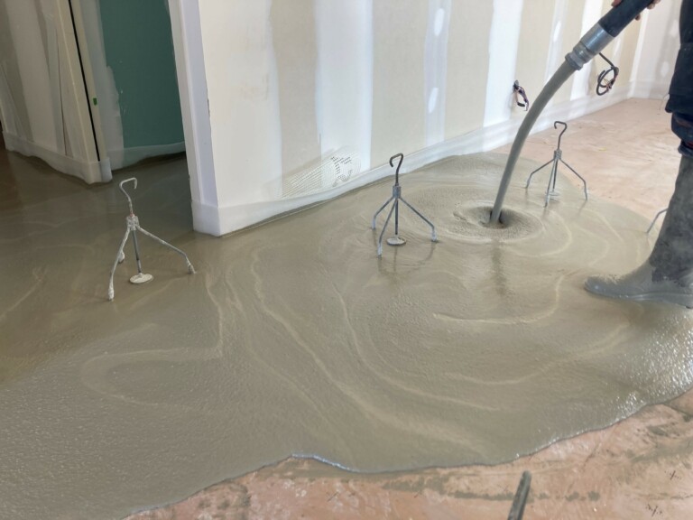 Chape liquide - SBVS centrale à béton